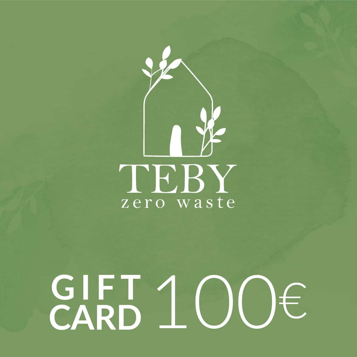 Gift Card - Teby - 100 euro | Teby
